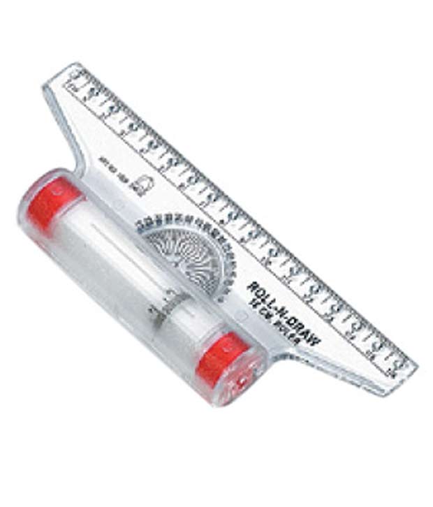 Omega Roll-N-Draw Ruler 16 Cm (Pack of 15 pcs): Buy Online @ Best Price ...